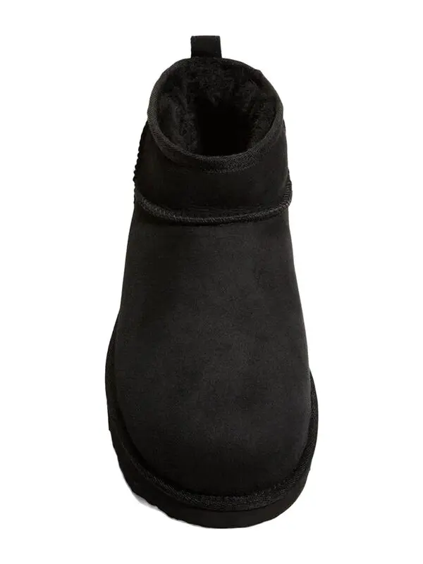 UGG Classic Ultra Mini Booties - Black