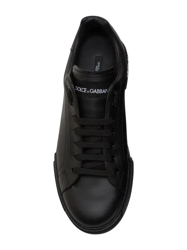 Dolce & Gabbana Portofino Low-top Sneakers - Black