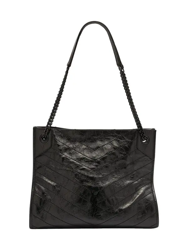 Saint Laurent Niki Medium Shopper Tote Bag - Black