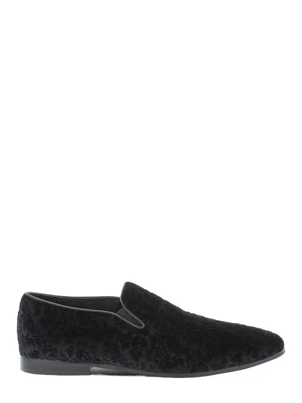 Robert Graham Sonoma Velvet Loafers - Black