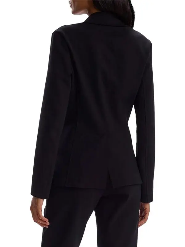 Commando Ceo Neoprene Suiting Blazer - Black