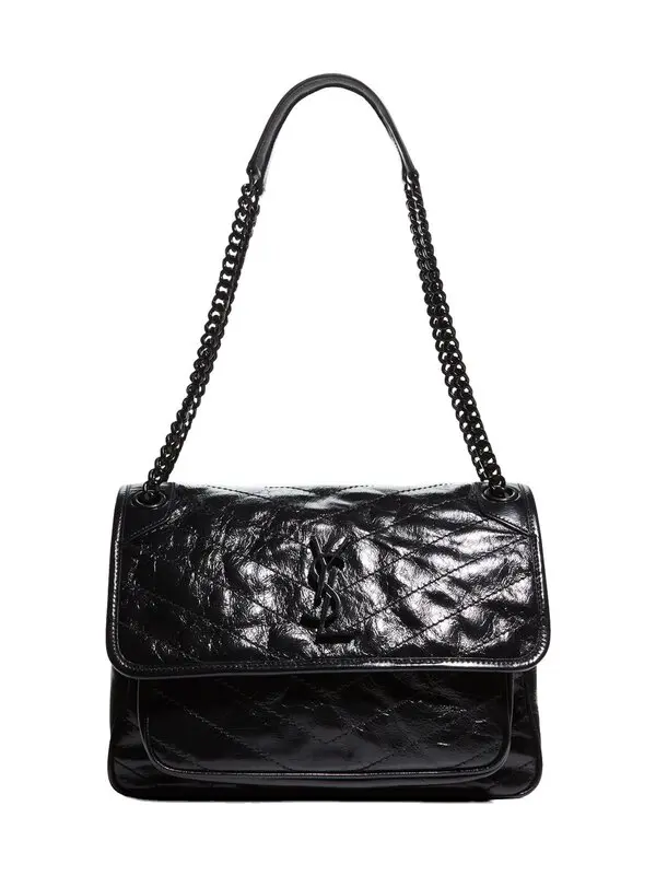 Saint Laurent Niki Medium Shoulder Bag - Black