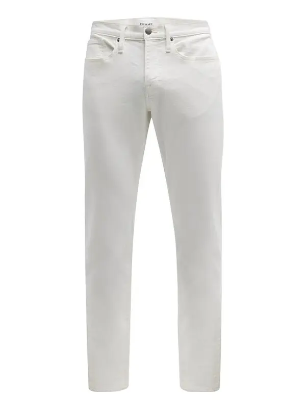 FRAME L'homme Slim Jeans - Whisper White