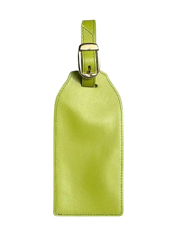 BELL & APOS;INVITO Bell'invito Monogram Luggage Tag - Avocado