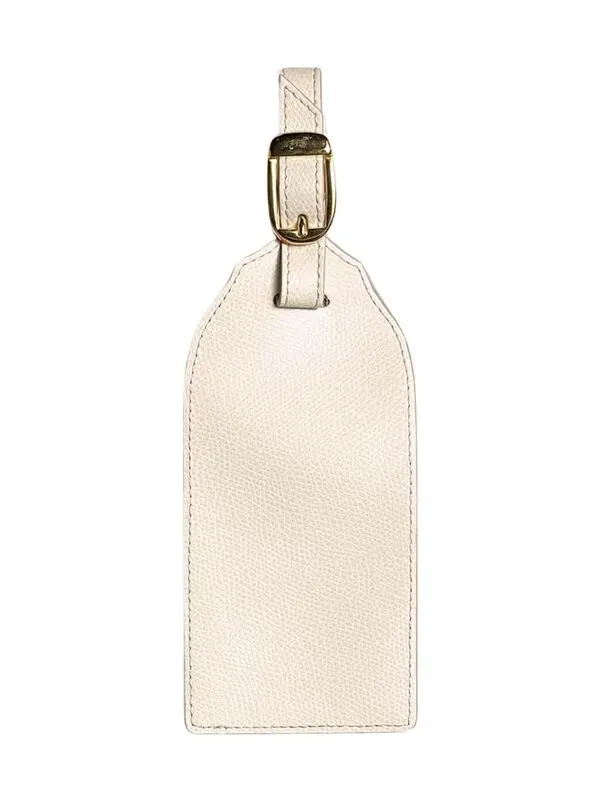 BELL & APOS;INVITO Bell'invito Monogram Luggage Tag - Ivory