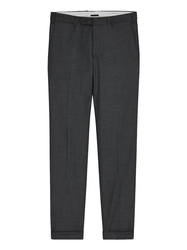 Zanella Parker Classic Trousers - Medium Grey