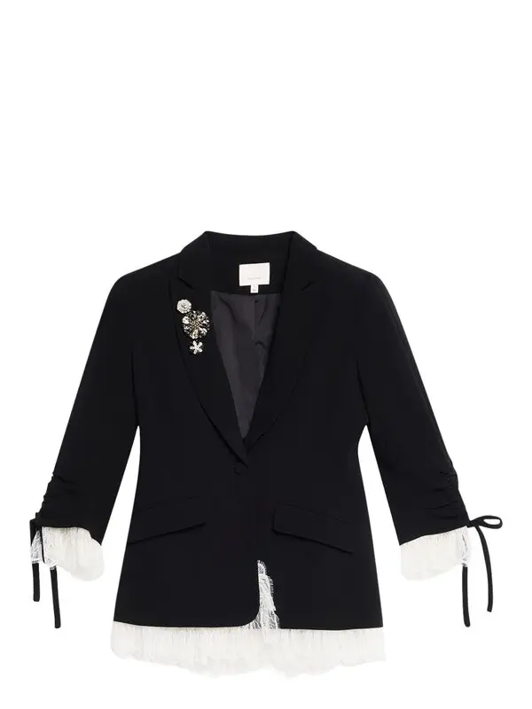 Cinq À Sept Roxie Blazer - Black/ivory