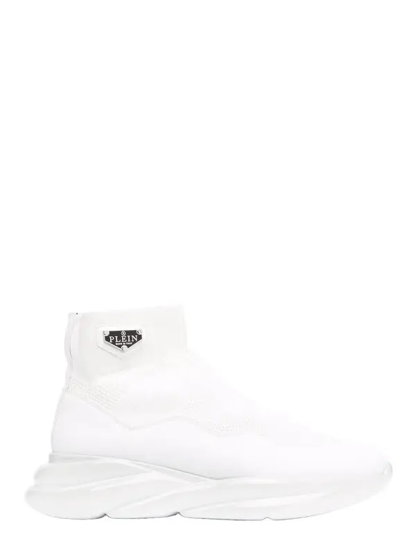 Philipp Plein Skywalker Sock Sneakers - White