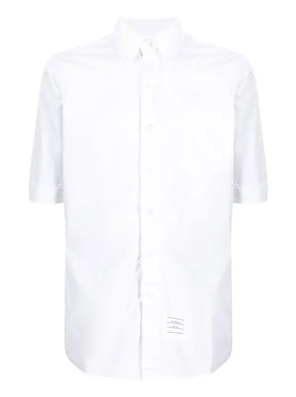 Thom Browne Rwb-stripe Shirt - White