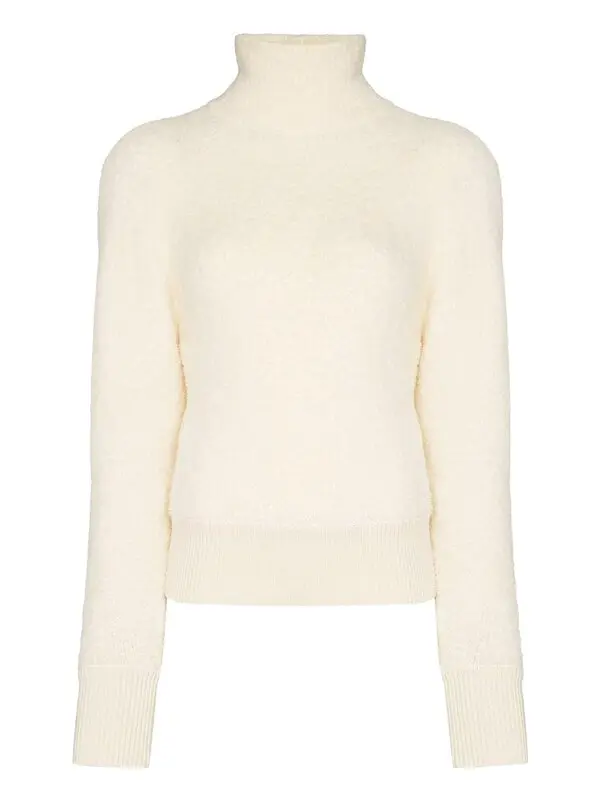 Nanushka Miah Knitted Jumper - White