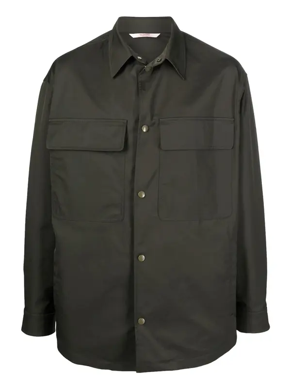 Valentino Garavani Shirt-style Jacket - Green