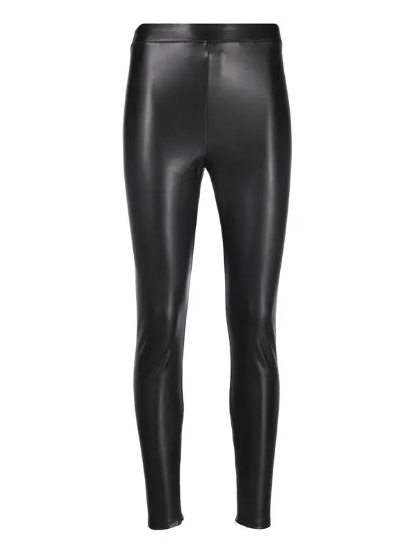 Michael Kors Faux Leather Leggings - Black