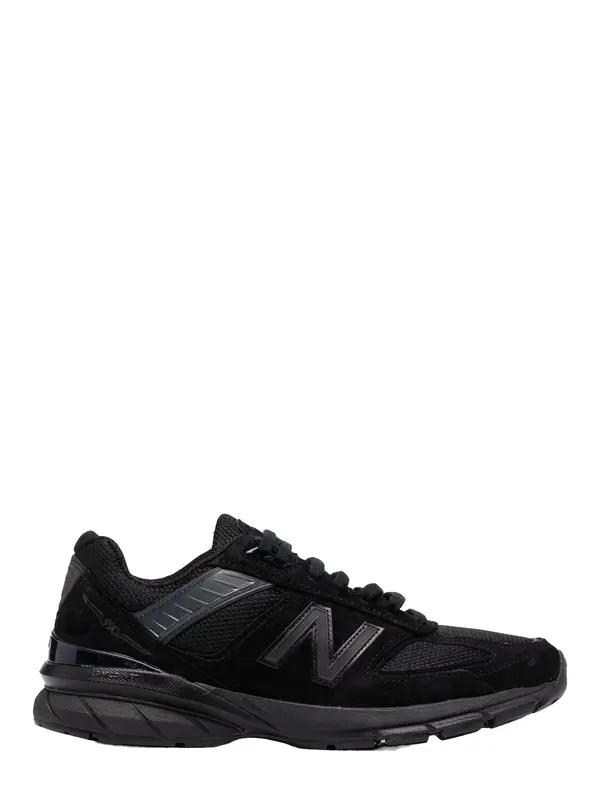 NEW BALANCE Logo-patch Panelled Sneakers - Black