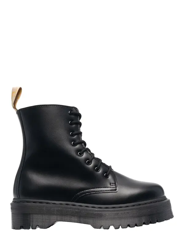 Dr. Martens Jadon Vegan-leather Platform Boots - Black