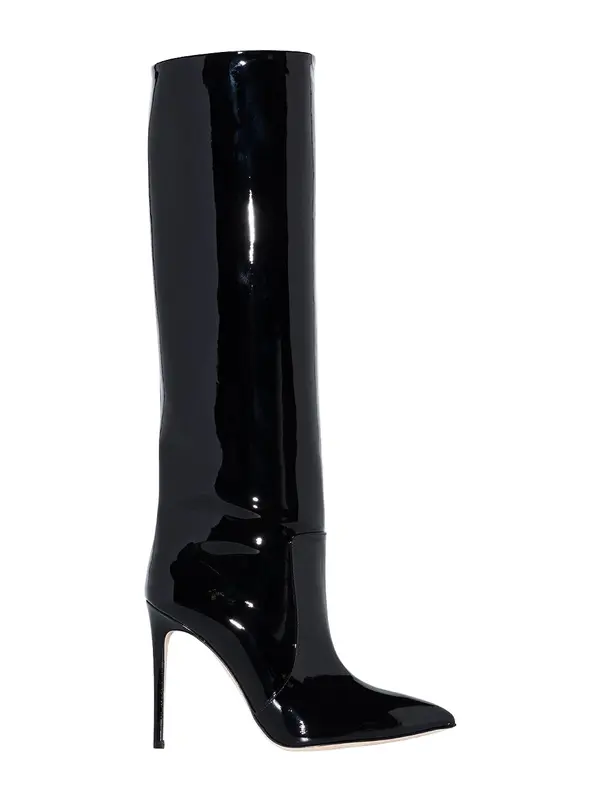 Paris Texas 105mm Knee-high Boots - Black