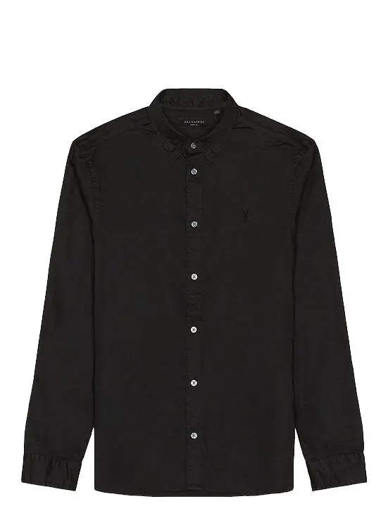 ALLSAINTS Hawthorne Ls Shirt - Black