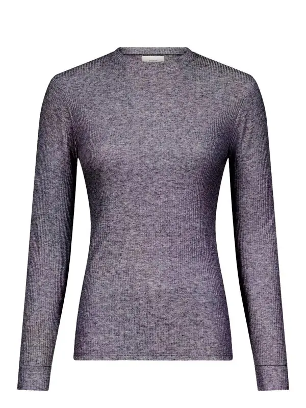 Loulou De Saison Ortigia Lds Round-neck Sweater - Grey