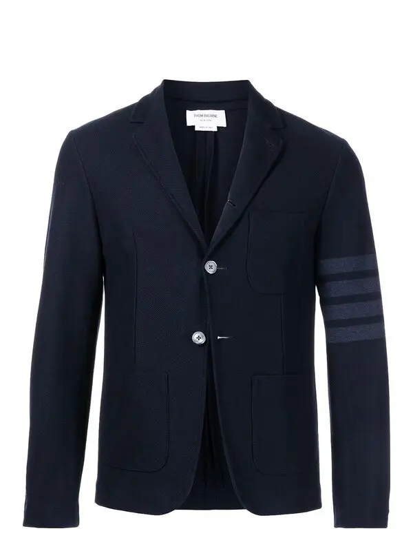 Thom Browne 4-bar Single-breasted Blazer - Blue