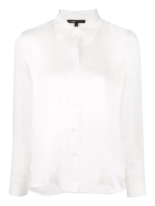 Maje Button-up Shirt - White