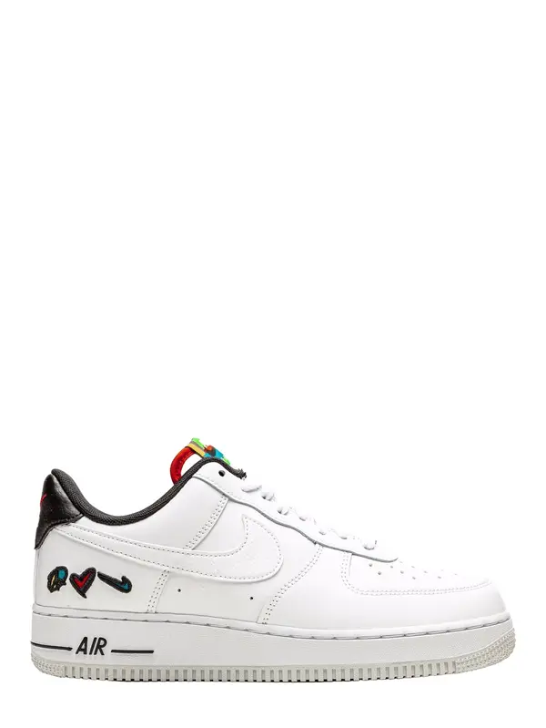 Nike Air Force 1 Low Lv8 Peace,love, Swoosh Sneakers - White