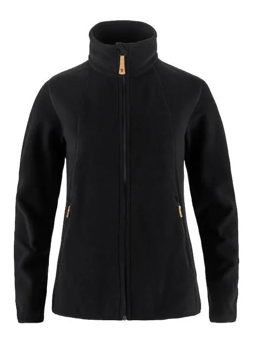 Fjallraven Stina Fleece Jacket - Black