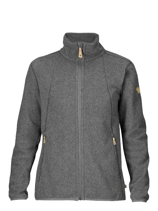 Fjallraven Stina Fleece Jacket - Dark Grey