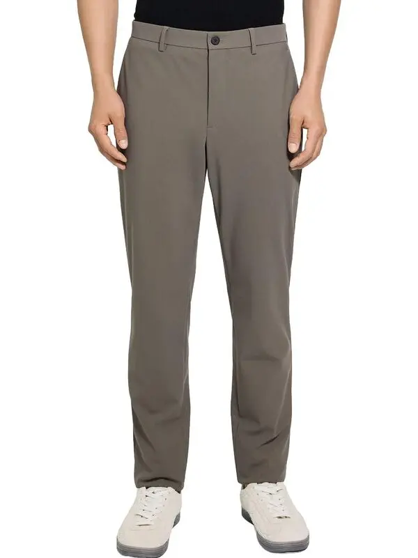 Theory Zaine Precision Ponte Knit Trousers - Morel