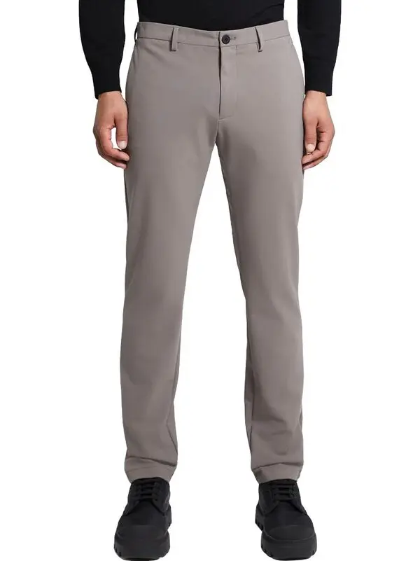Theory Zaine Precision Ponte Knit Trousers - Sidewalk