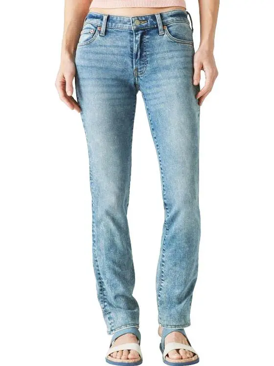 Lucky Brand Sweet Straight Leg Jeans - Lyric