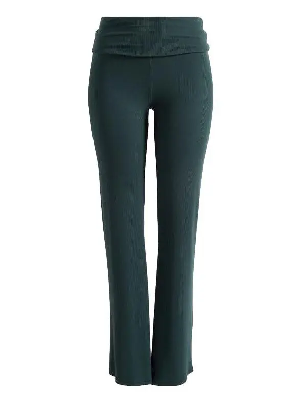 SKIMS Soft Lounge Foldover Pants - Cypress