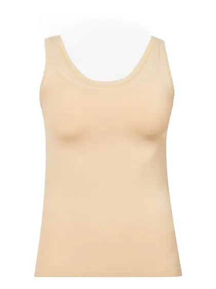 Hanro Touch Feeling Scooped Stretch-jersey Top - Beige