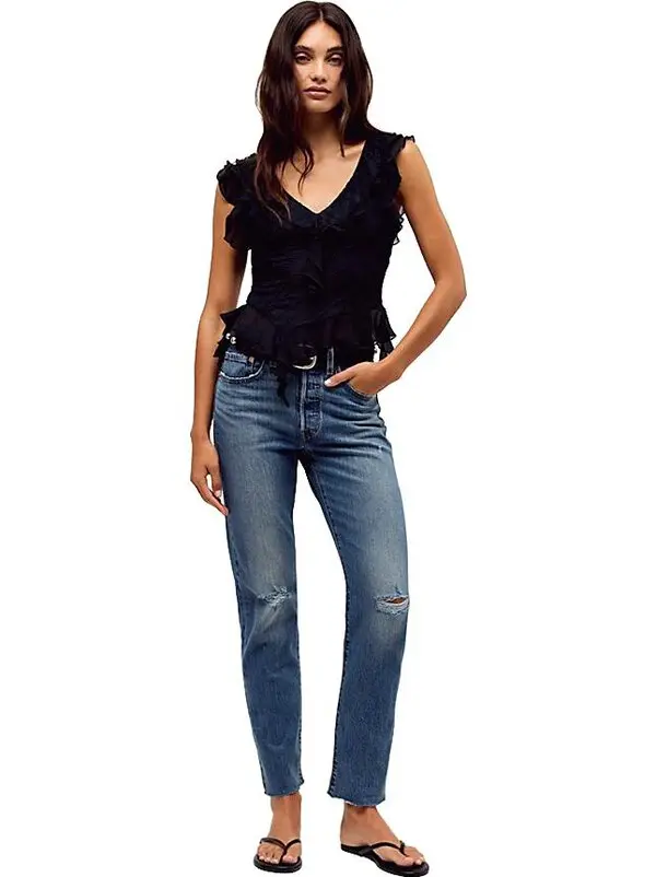 LEVI'S 501 Straight Leg Jeans - Key Box