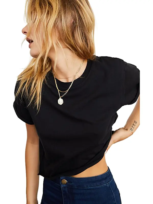 Free People We The Free The Perfect Tee - Black