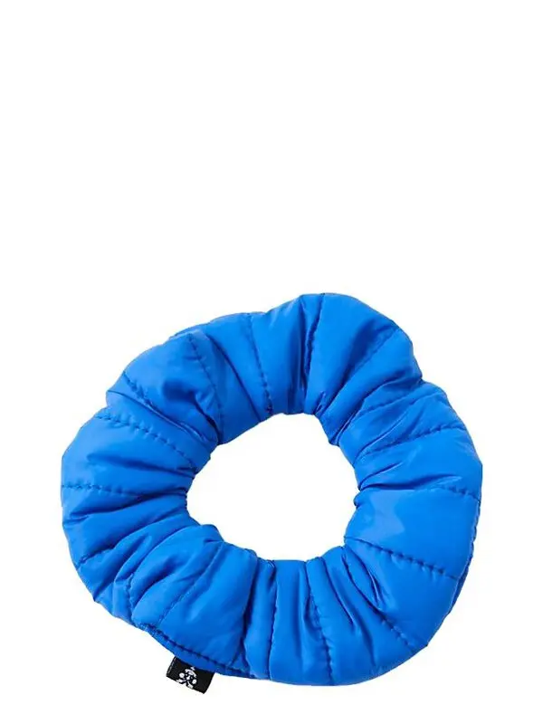Free People Sports Puffer Scrunchie - Blue