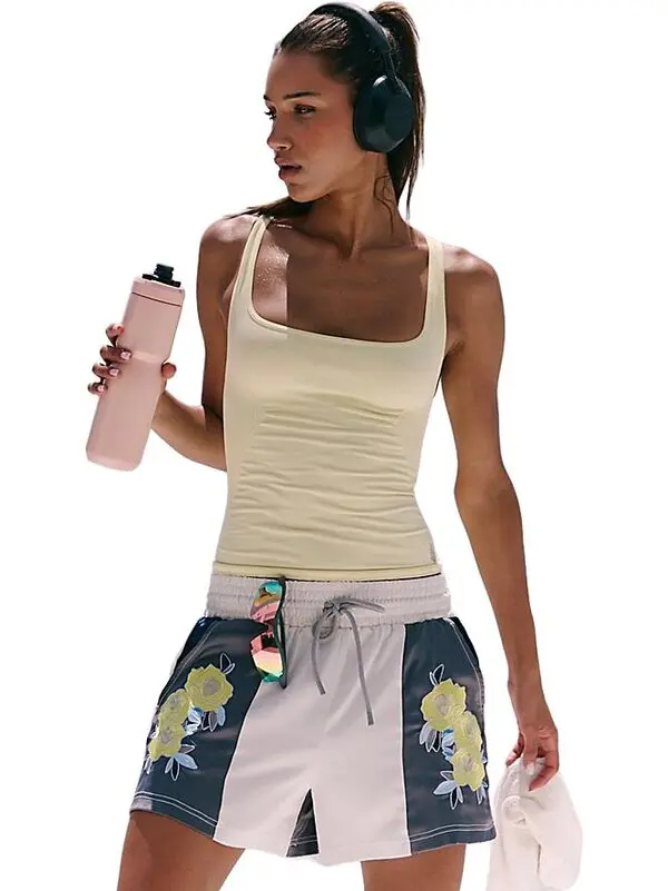 Free People Good Karma Long Tank Top - Daylight