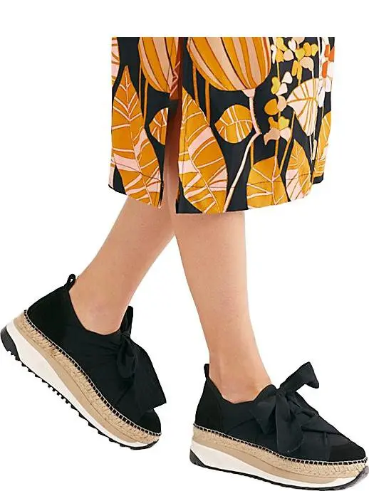 Free People Espadrille Sneakers - Black