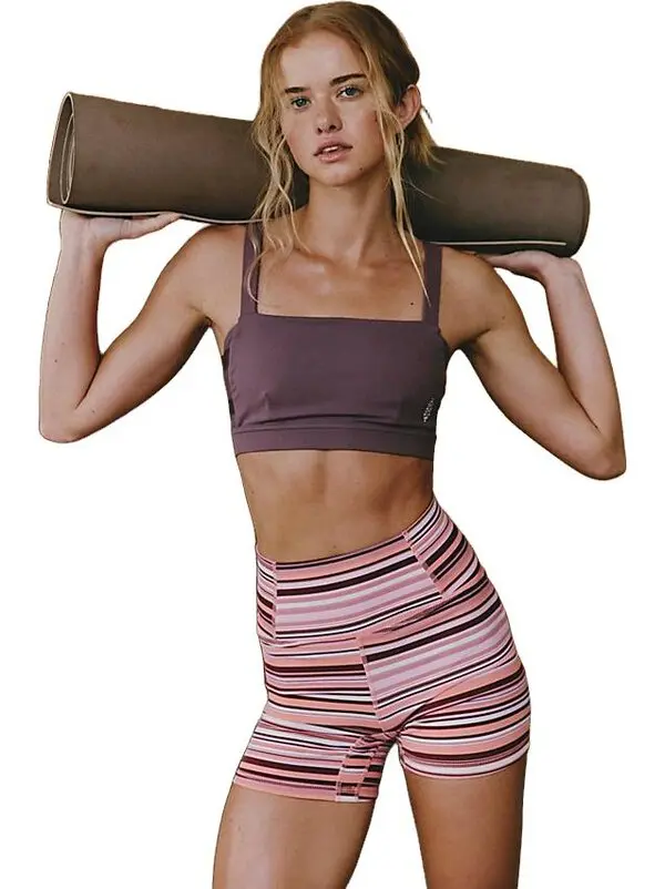 Free People Side Hustle Bra - Purple Mountain