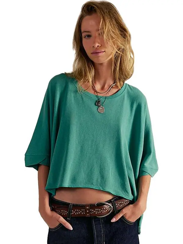 Free People We The Free Cc Tee - Kelly Green