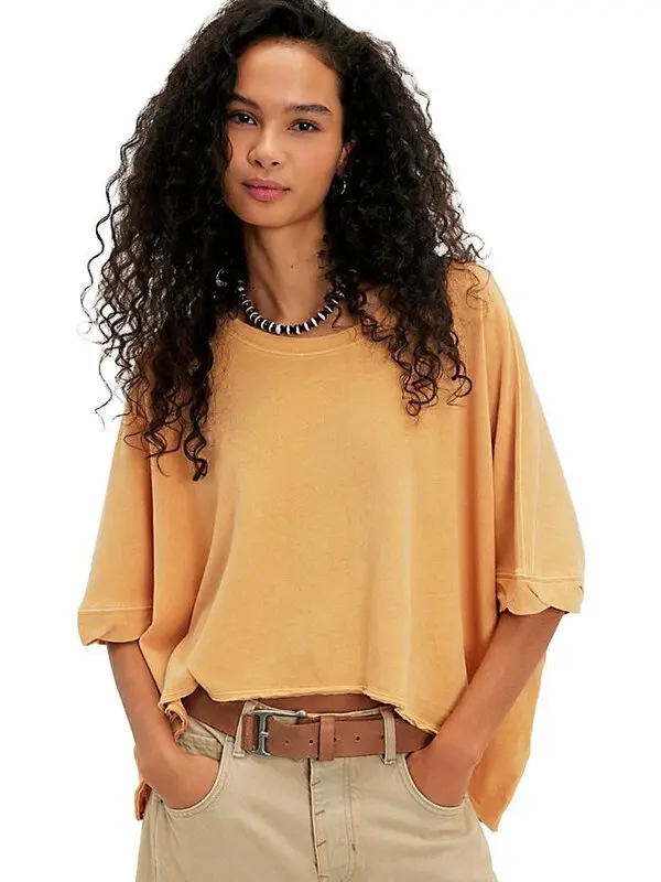 Free People We The Free Cc Tee - Sepia Tone