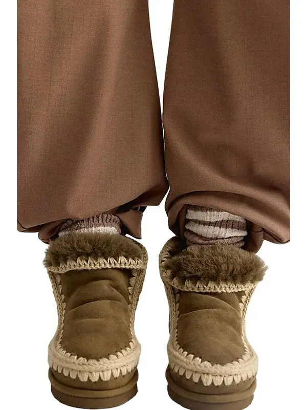 Mou Glacier Ankle Boots - Olive