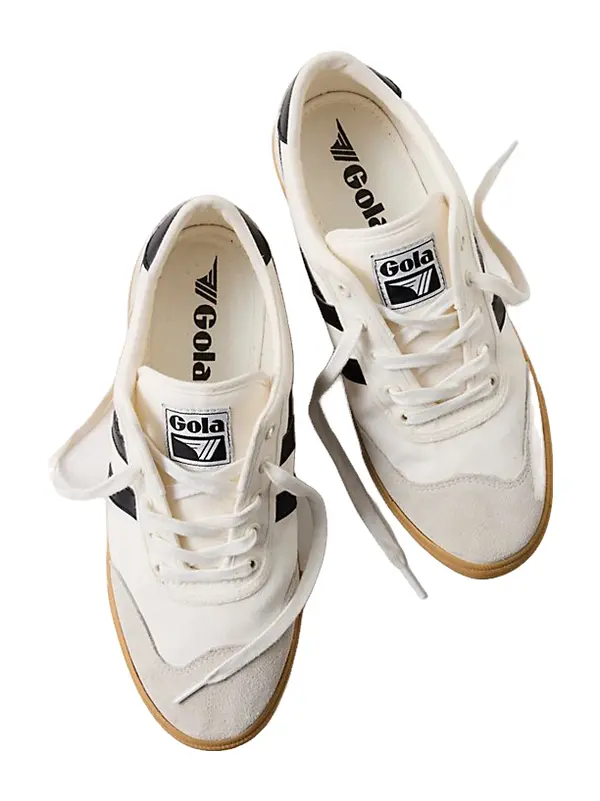 Gola Badminton Court Sneakers - Off White/black