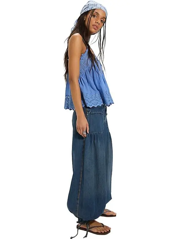 Free People We The Free Lotus Balloon Jeans - Juno