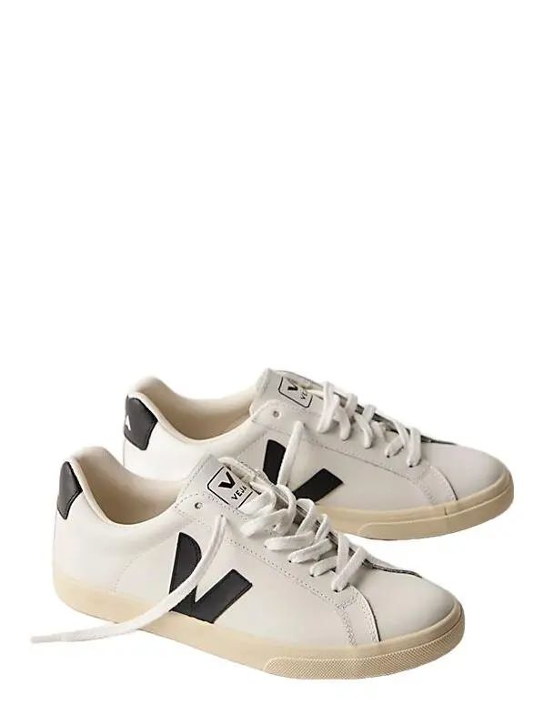 VEJA Esplar Leather Sneakers - Extra White/black