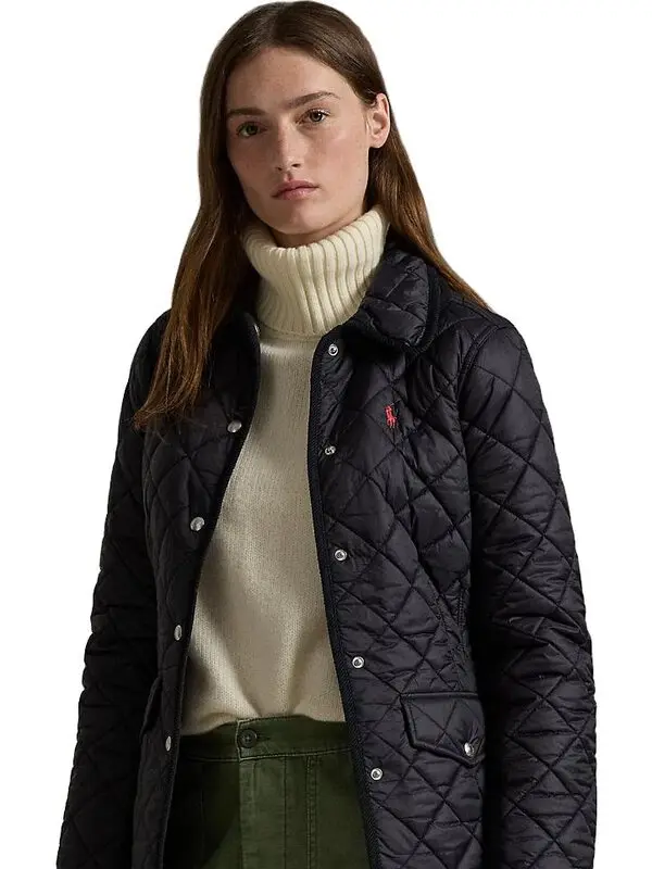 Ralph Lauren Quilted Barn Jacket - Polo Black