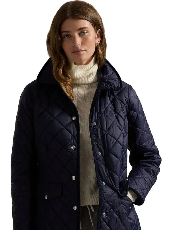Ralph Lauren Quilted Barn Jacket - Rl Navy