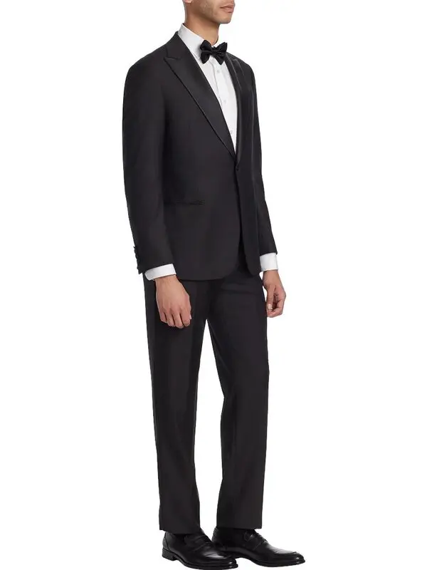 Emporio Armani G-line Super Line Peak Tuxedo - Black