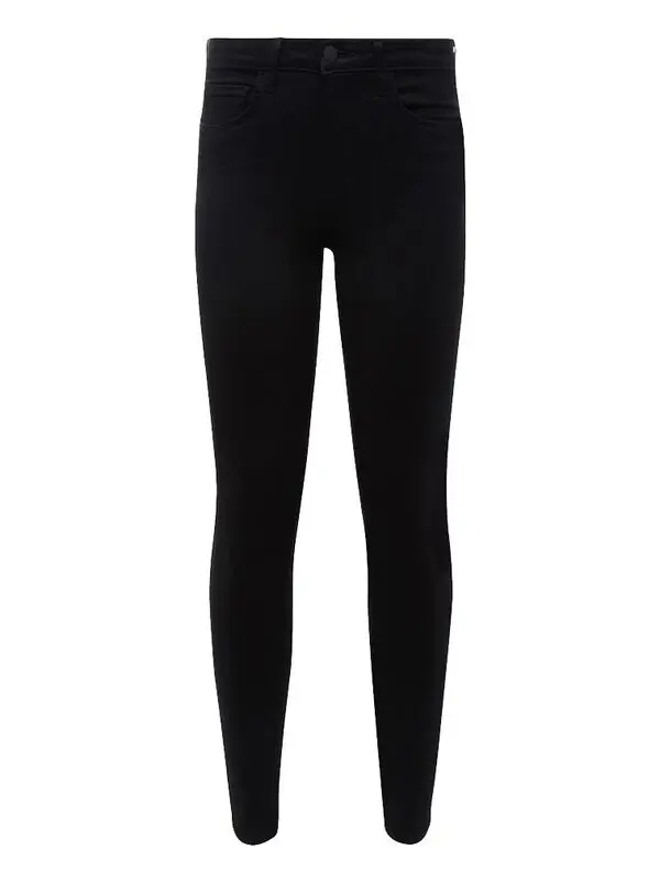L'Agence Marguerite High-rise Skinny Jeans - Noir