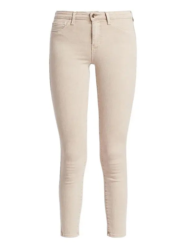 L'Agence Margot High-rise Ankle Skinny Jeans - Biscuit