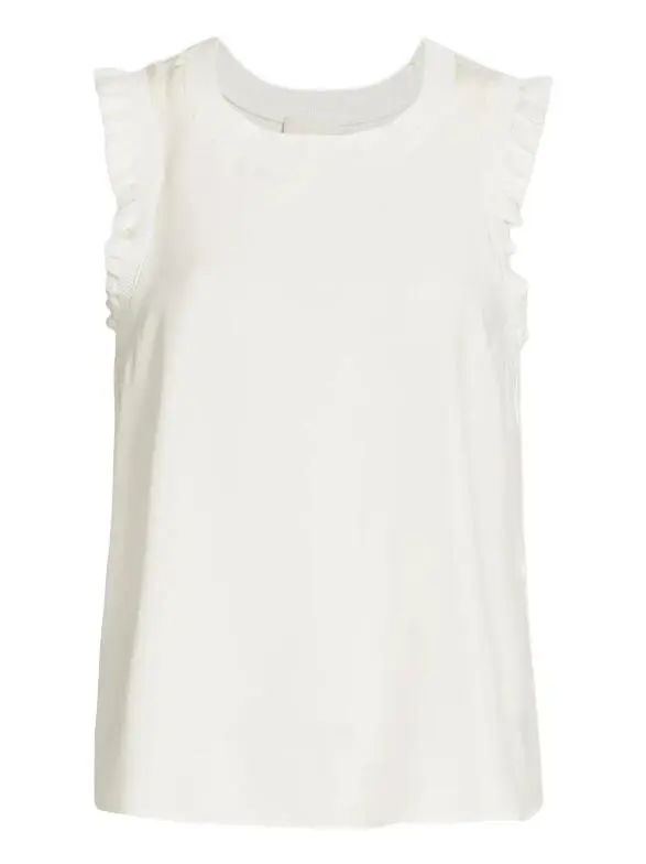 Cinq À Sept Tous Les Jours Lenore Silk Tank - Ivory