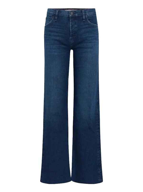 Hudson Jeans Rosie High-rise Wide-leg Jeans - Dover